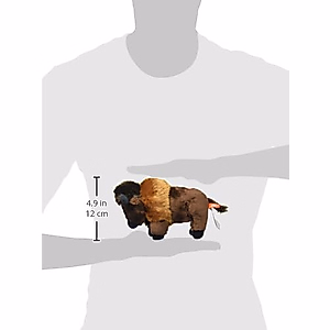 Wild Republic Wild Calls Bison Plush, Stuffed Animal, Plush Toy, Kids Gifts, 7.5"