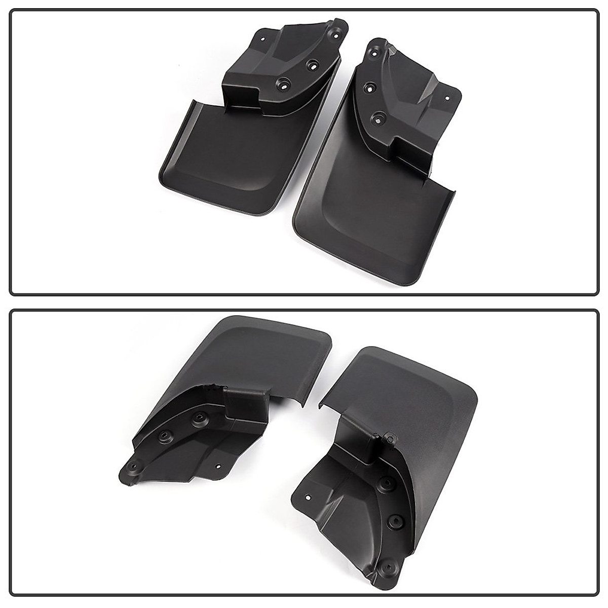 G-PLUS 4 Pcs Mud Flaps Wheel Fender Mudguards, Compatible with Toyota Tacoma 2016-2023 6L3Z-16A550-BA PT345-35170 Front&Rear Premium Heavy Duty Molded Splash Guards 6L3Z-16A550-BA