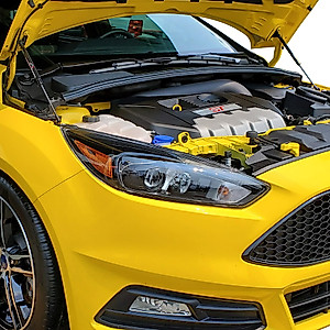 Redline Tuning 21-11025-02 Hood QuickLIFT PLUS Bolt in Struts Compatible with Ford Focus 2012-2018 (All Black Components)