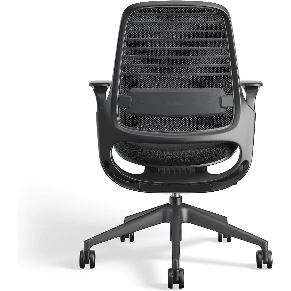 Steelcase Series 1 Work Office Chair - Licorice, Hard Floor Casters