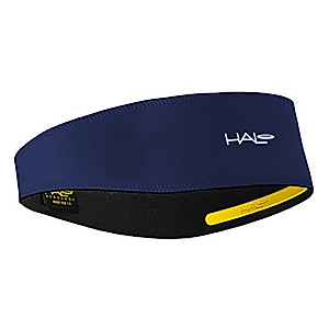 Halo II Headband Sweatband Pullover , 1 Black and 1 Navy - 2 Pack