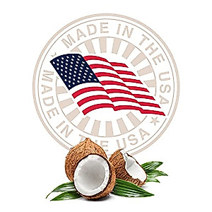 Real Skin Care Coconut Toothpaste | Handmade in The USA | All Natural | All Natural Organic Fluoride Free Toothpaste for Healthy Smiles | Flavored Toothpaste for Adults & Kids with Essential Oils