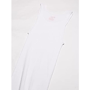 Hanes Ultimate Men's 7-Pack ComfortSoft Tank, White, Large