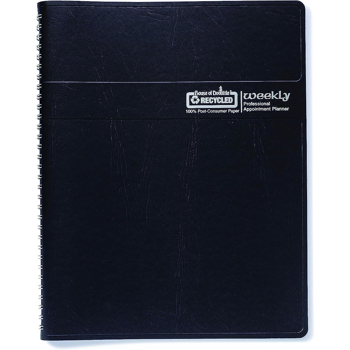 House of Doolittle 2024 Weekly Planner Calendar, Professional, Black Cover, 8.5 x 11 Inches, January - December (HOD27202-24)