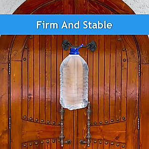 2 Pack Black Hook Lock for Door, 4 Inch Barn Door Latch Hook and Eye Latch with Screws Barn Door Lock Gate Latches for Fence Outdoor Window Cabinet Bathroom