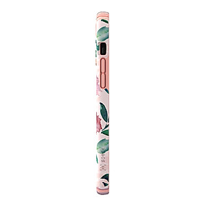 Speck Products Presidio Edition iPhone 12 Pro Max Case, White/Rosy Pink/Watercolor Roses