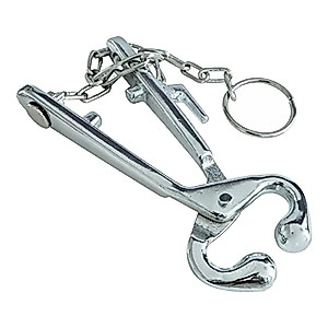 Colcolo Cattle Nose Rings Pliers Piercing Smooth Durable Farm Equipment Bovine Clip for Livestock