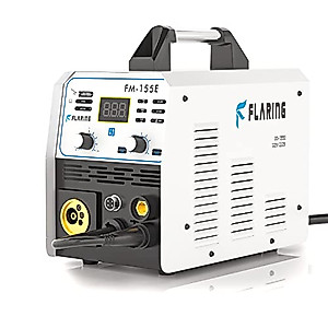 Welder FLARING MIG TIG Welder Welding Machine Stick Flux Core Aluminum Welders 110/220 Volts with Gas Multiprocess Portable