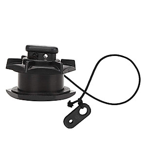 Keenso Dinghy Drain Valve, Durable Inflatable Valve Adapter Multifunctional Air Valve for Inflatable Boat Hex Drain Valve for Yacht Inflatable Dinghy Fishing Boat Kayak Canoe PVC Lightweight