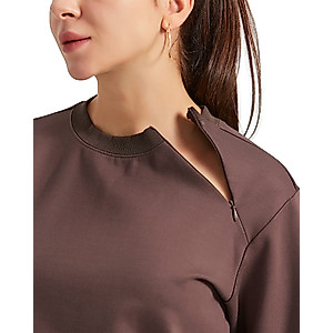 Asoran 2 Piece Tracksuit for Women, Jogging Outfits with Collar Zip, Women’s Long Sleeve Sweatshirts Lounge Pants with Zip