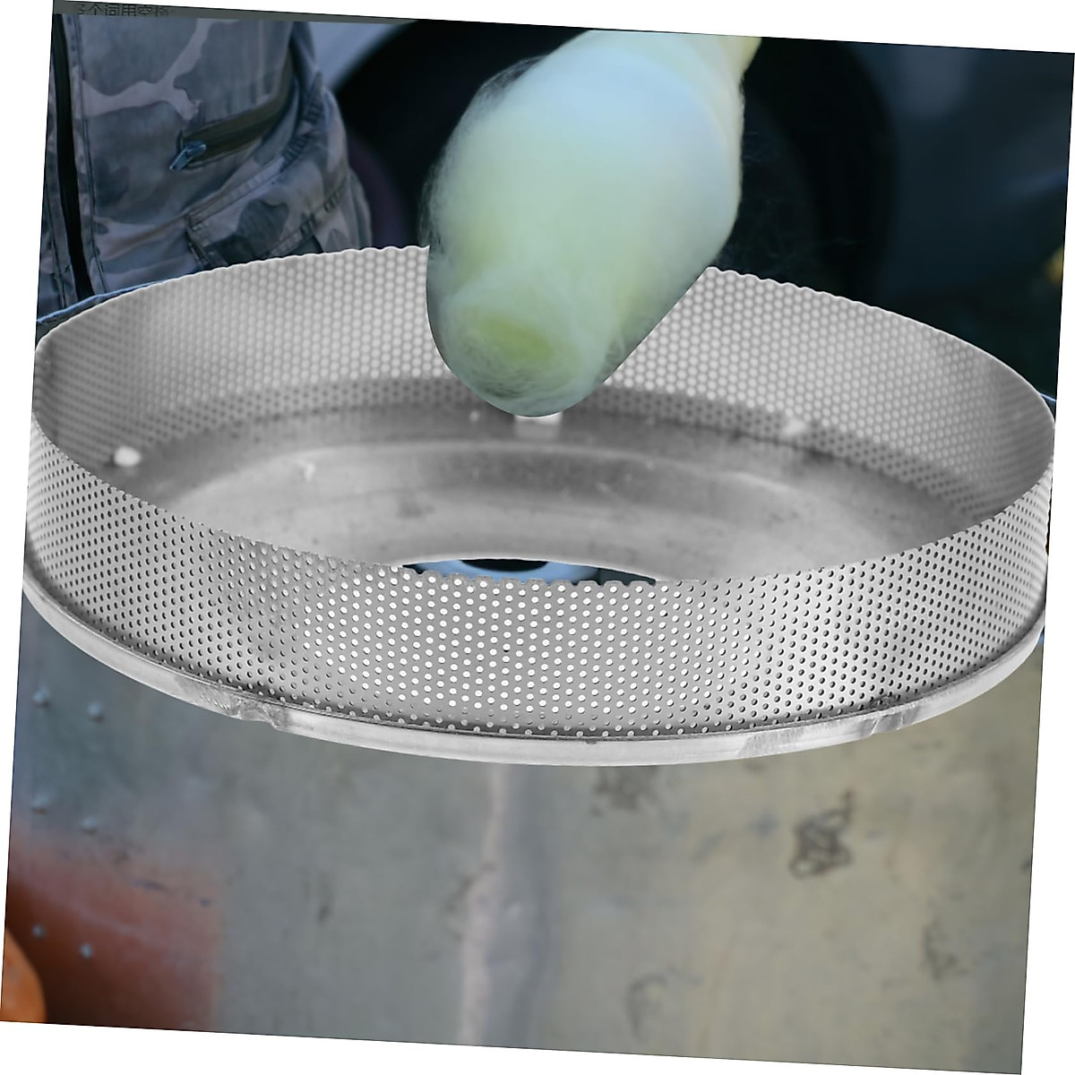 DOITOOL Stainless Steel Mesh Cover Maker Parts Sugar Dispenser Bowl Easy Install for Floss Production