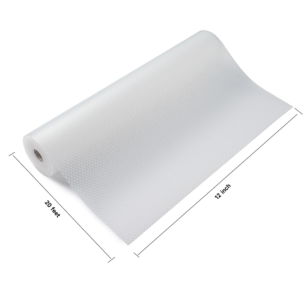 Shelf Liner Non Slip Kitchen Liners for Cabinets and Drawers,Non-Adhesive Drawer Liners Non Slip Waterproof Liner,Thick Strong Grip Kitchen Cabinet Liners for Shelves (12 inches x 20 Feet)