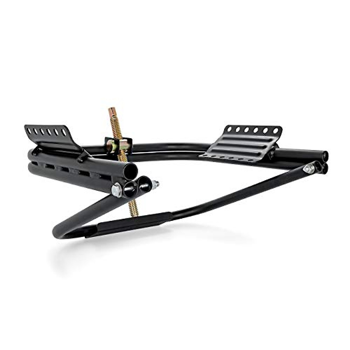 EAZ LIFT Light Weight RV Tire Leveler - Allows for Easy Leveling Without Blocks or Ramps - Fits Most 13-inch, 14-inch and 15-inch Wheels (48845), Black