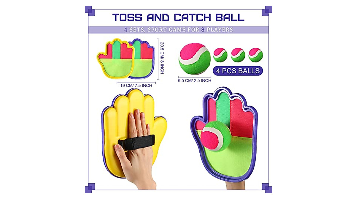 Toss and Catch Ball Game Set for Family Fun