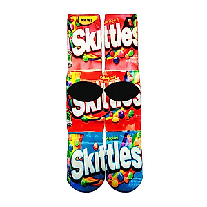 Kacolor Sox Mens Crazy Funny Cool 3D Print Pattern Novelty Crew Tube Socks (A Pattern)