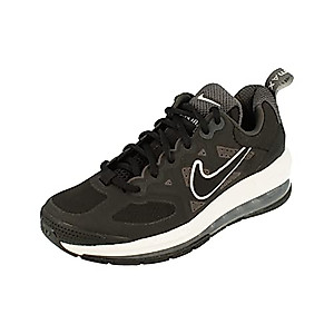 Nike Womens Air Max Genome Running Trainers CZ1645 Sneakers Shoes (UK 4 US 6.5 EU 37.5, Black Metallic Anthracite White 002)