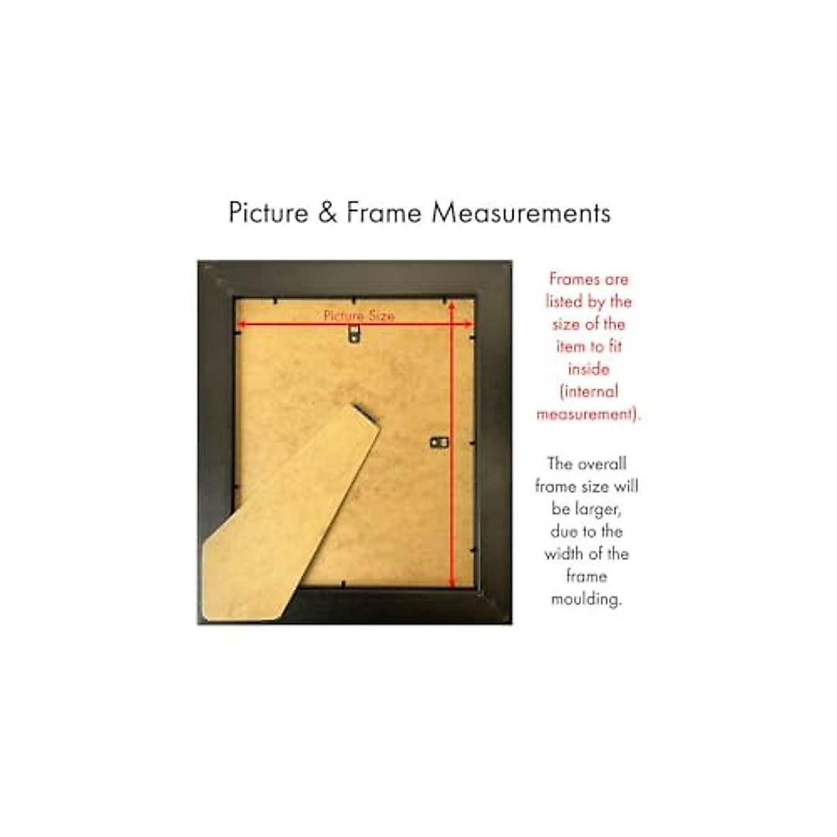 FRAMES BY POST METROGOLDWITHBLUMT5040CM1612 Frame, 50 x 40 cm Image Size 16 x 12 Inch Plastic Glass, Gold Blue Mount