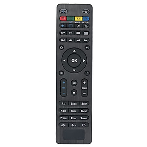 New Replacement Remote Control for MAG254 MAG250 255/256 /257/260 / 275/351 /352/350/ 349 OTT Tv Box IPTV Set-Top Box, Black for MAG PERFASCIN
