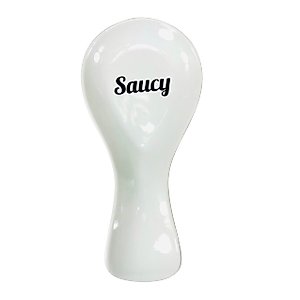 Fun Spoon Holder for Kitchen Counter | Ceramic Spoon Rest for Stove Top