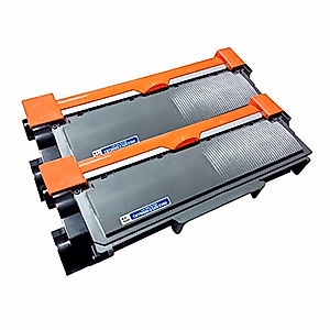 LinkToner TN660 Compatible Toner Cartridge Replacement for Brother Tn-660 TN630 Used with Brother Laser Printer Black High Yield 2 Pack