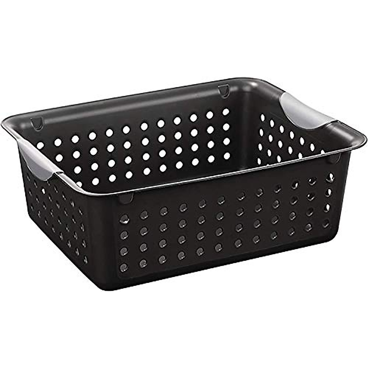 Sterilite 16249006 5 H X 10 4 W X 13 4 D Black Medium Ultra Basket