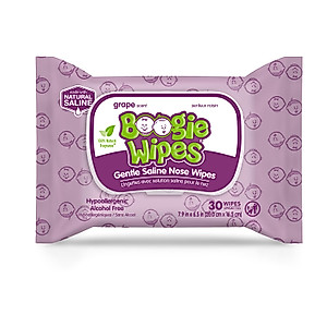Boogie Wipes Grape 30ct Size 30ct Boogie Wipes Grape 30ct