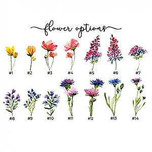 Personalized Grandma's Garden Platter,Custom Birth Month Platter with Grandchild's Name,Personalized Family Platter,Unique Mother's Day Gift for Grandma Mom,20cm*30cm(STYLE3)