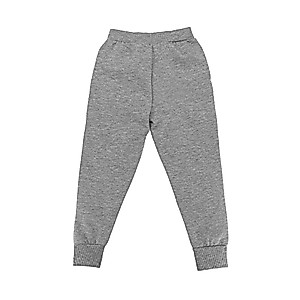 Studio 3 Boy’ Sweatpants – 4 Pack Active Fleece Jogger Pants (Size: 8)