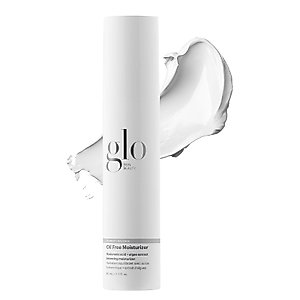 Glo Skin Beauty Oil Free Moisturizer - Lightweight Moisturizing Face Cream Powered by Hyaluronic Acid & Algae Extract for a Balanced, Conditioned & Clear Complexion