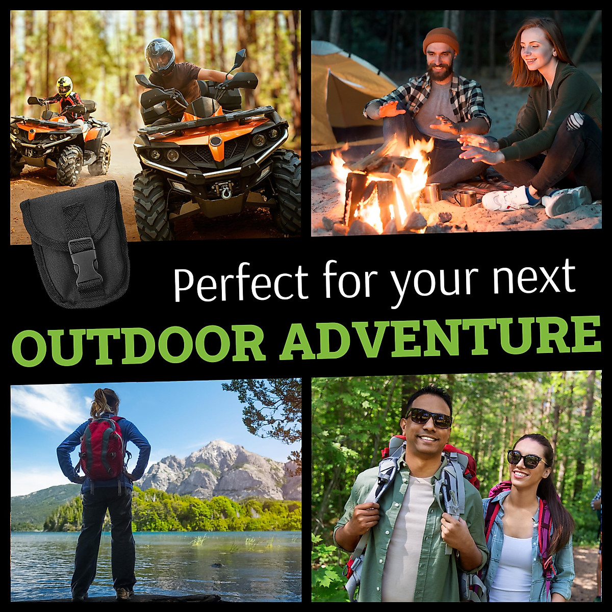 Pocket Chainsaw For Camping [36 Inch Heavy Duty Tool] -Manual Chain Saw, Survival Wire Saw -Rope Chain Saw For Cutting Tree Limbs -Hiking, Backpacking Gear -By SUMPRI