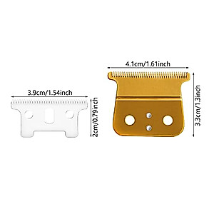 Gold T clipper and trimmer blades, T clipper and trimmer replacement blade, gtx replacement blade