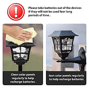 Kruta Solar Lights Batteries AAA 1100mah High Capacity 1.2V Ni-MH Rechargeable AAA Solar Battery for Outdoor Solar Lights, Battery String Lights, TV Remotes (Pack 8)…