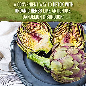 Garden of Life mykind Organics Liver Bitters Detox Spray, Liver Detox Herbal Bitters Artichoke Dandelion Burdock in Apple Cider Vinegar, Liver Cleanse Supplements for Digestive Health, 2 fl oz Liquid