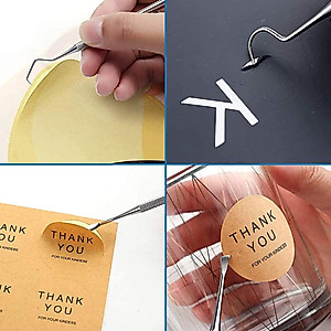 MMOBIEL 19 Pcs Vinyl A5 Cutting Mat Stainless Steel Craft Tool Set Including Scrapers, Professional Scalpel Knife, Spatula Spudgers, Ruler Tweezer and Scissors