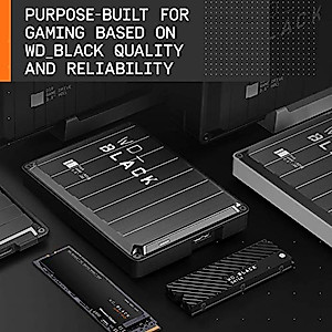 WD_BLACK 2TB SN750 NVMe Internal Gaming SSD Solid State Drive with Heatsink - Gen3 PCIe, M.2 2280, 3D NAND, Up to 3,400 MB/s - WDS200T3XHC