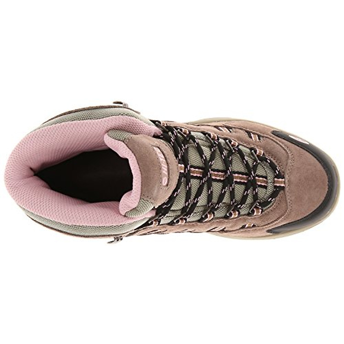 Hi-Tec Women's Bandera Mid Waterproof Hiking Boot,Taupe/Blush,10 M US