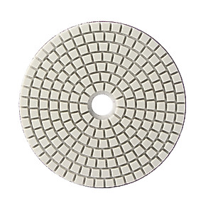 Diamond Polishing Pads, Wet Dry Polish Pad Grinding Disc Burnishing Grit Granite Sanding Tools Marble Backer Repair Kit for Buffer Polisher Machine Wheel Sander Rock Grinder Concrete Stone Floor(2000)
