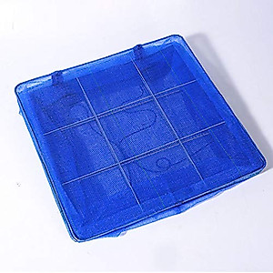 Abaodam 3 Layer Herb Drying Rack Plant Hanging Mesh Dry Net with Zipper Folding Drying Net Multi- Function Drying Vegetable Fish Hanging Mesh (Height 26 inches)