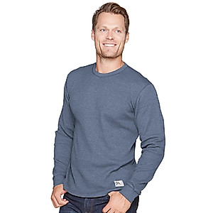 Colosseum Outdoors Men's Furnace Thermal Long Sleeve Shirt (Post Blue, X-Large)