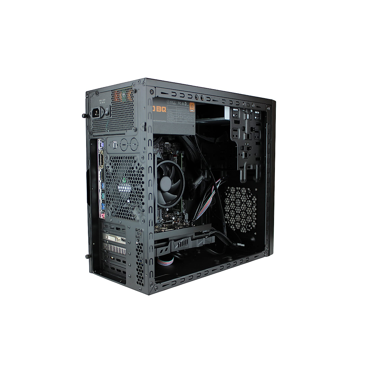 Ace Computers Business Desktop Computer (AMD Ryzen 5 2600 3.4GHz, RX 560 4GB, 16GB DDR4 2933MHz RAM, B450 Chipset, 500GB NVMe M.2, Blu-ray Drive, 500W PSU, Windows 10 Professional) Office PC Tower