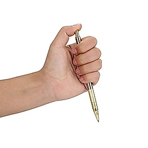 Jectse Diamond Glass Scriber Pen,Retractable Cutting Lettering Pen,Engraver Glass Cutting Tool,with Tungsten Steel Tip,For Cutting Glass And Ceramic Plate Or Engraving (Silver)