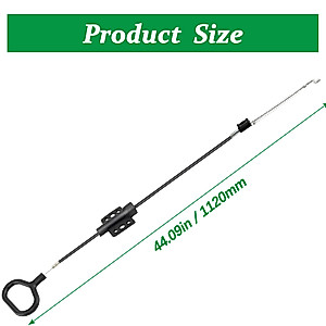 BokWin 2 Pcs D Ring Recliner Release Pull Handle,Couch Recliner Cable Replacement for Sofa Couch Cable(4.75 Inch Length)