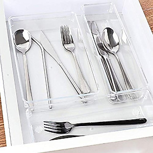 SMARTAKE 2 Pack Corner Shower Caddies 13-Piece Drawer Organizers - SUS304 Shower Caddies, Plastic Storage Organizer with Non-Slip Pads for Toilet, Dorm and Kitchen