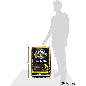 Meadow Ridge Farms Finch Mix Wild Bird Seed, 20-Pound Bag