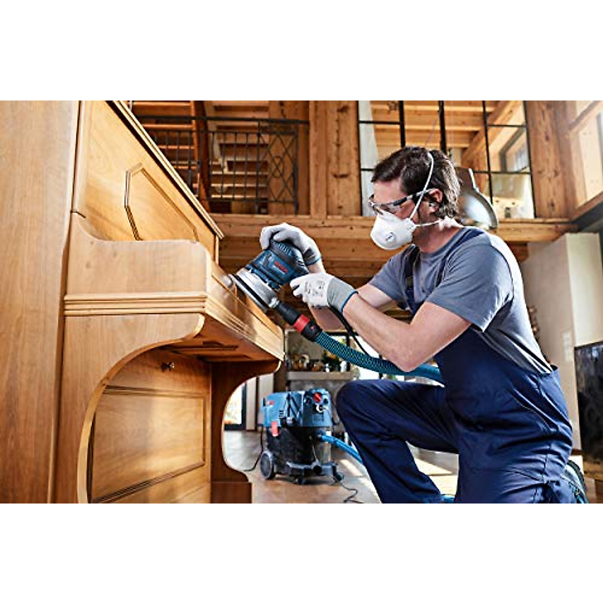 Bosch Professional 50 Pieces Sanding sheet M480 Best for Wood and Paint (wood and paint, Ø 150 mm, grit P80, accessories orbital sander)