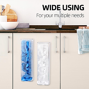 acDesign 2PCS Wall Mount Sock Underwear Drawer Organizer, Wall Hanging Underwear Storage Box for Wardrobe Cabinet Bedroom Socks Lingerie