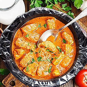 20 Slow Cooker Liners, Small Sizes Disposable Cooking Bag, Easy to Clean Plastic Bag,BPA Free fit 1-3 Quarts (2Pack)