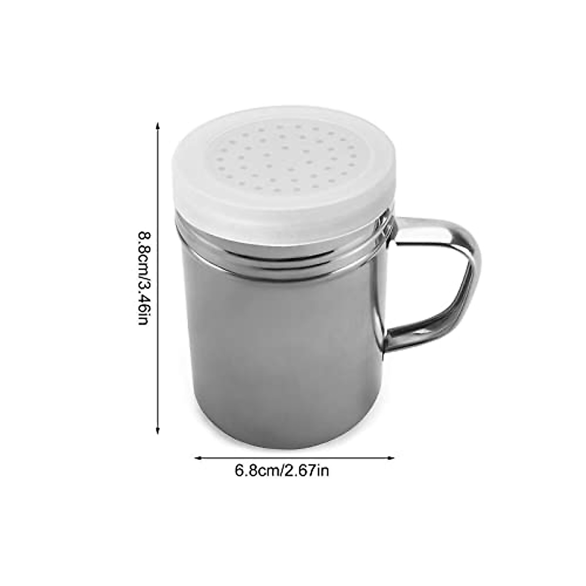 VCLUST Condiment Containers Jars for Spices Salt Pepper Shaker Spice Organizer Toothpick Holder Seasoning Bottle Container with Lid Kitchen Tool