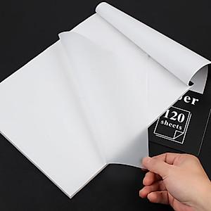 120 Sheets Tracing Paper for Drawing, 8.5”x 11” Trace Paper, Translucent Vellum Paper Tracing Paper Pad, Tracing Pad for Sketching, Preliminary Drawing, Overlaying Images Tracing