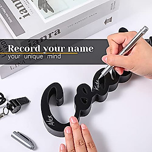 Yalikop 3 Pieces Coach Gifts, Coach Wood Sign, Coach Pen, Whistles with Lanyard, Coach Whistle, Wooden Letters Sign for Christmas Gift Men Women Referees Sports Coach Home Office Sports Decorations (Black Sign)